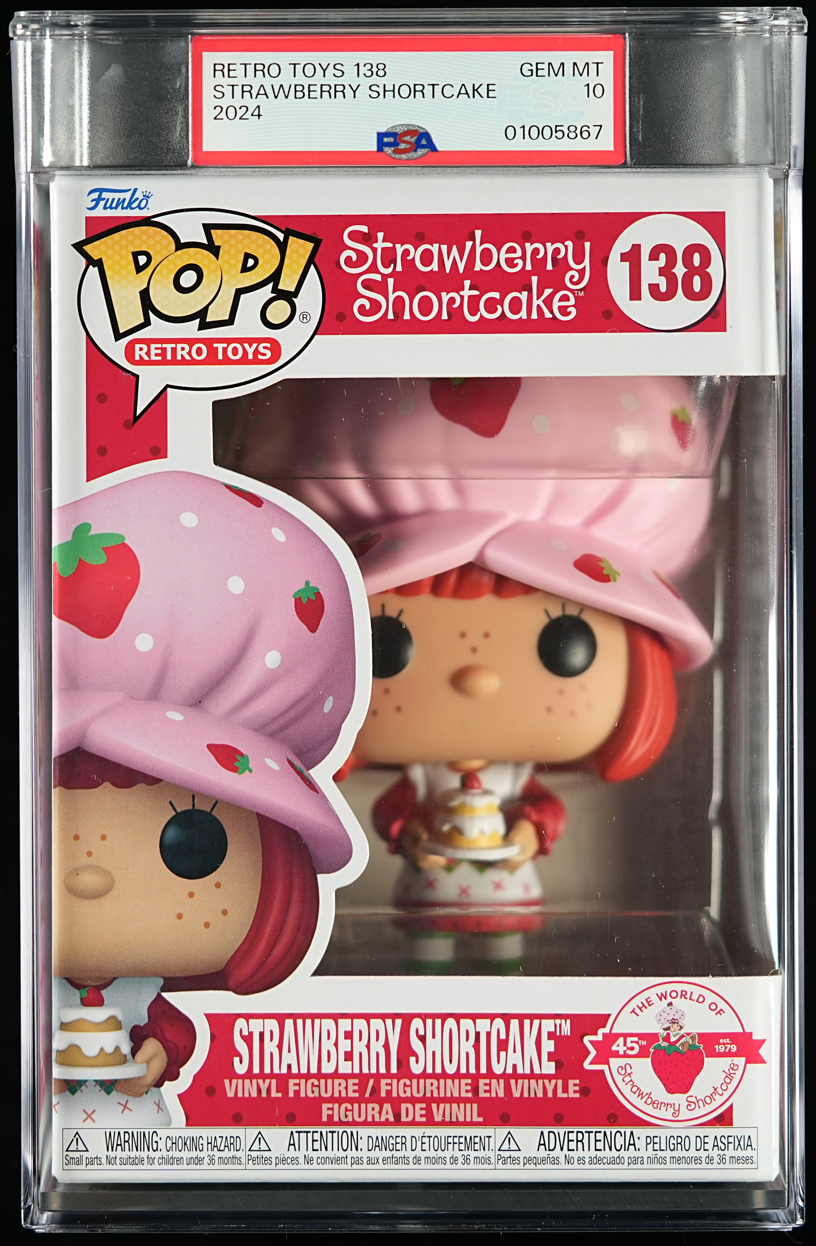 Strawberry Shortcake, PSA Graded 10 GEM MINT, Strawberry Shortcake ...