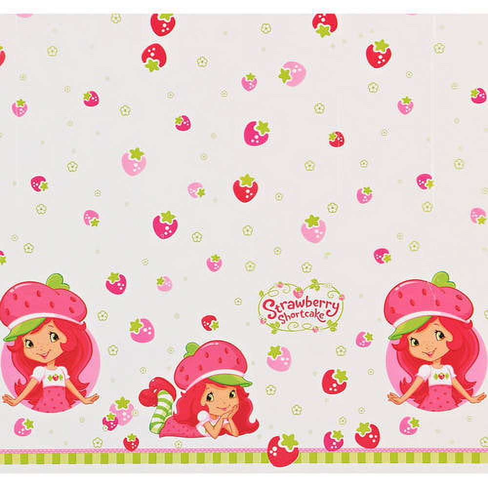 Strawberry Shortcake Plastic Table Cover 54" x 96" - Walmart.com