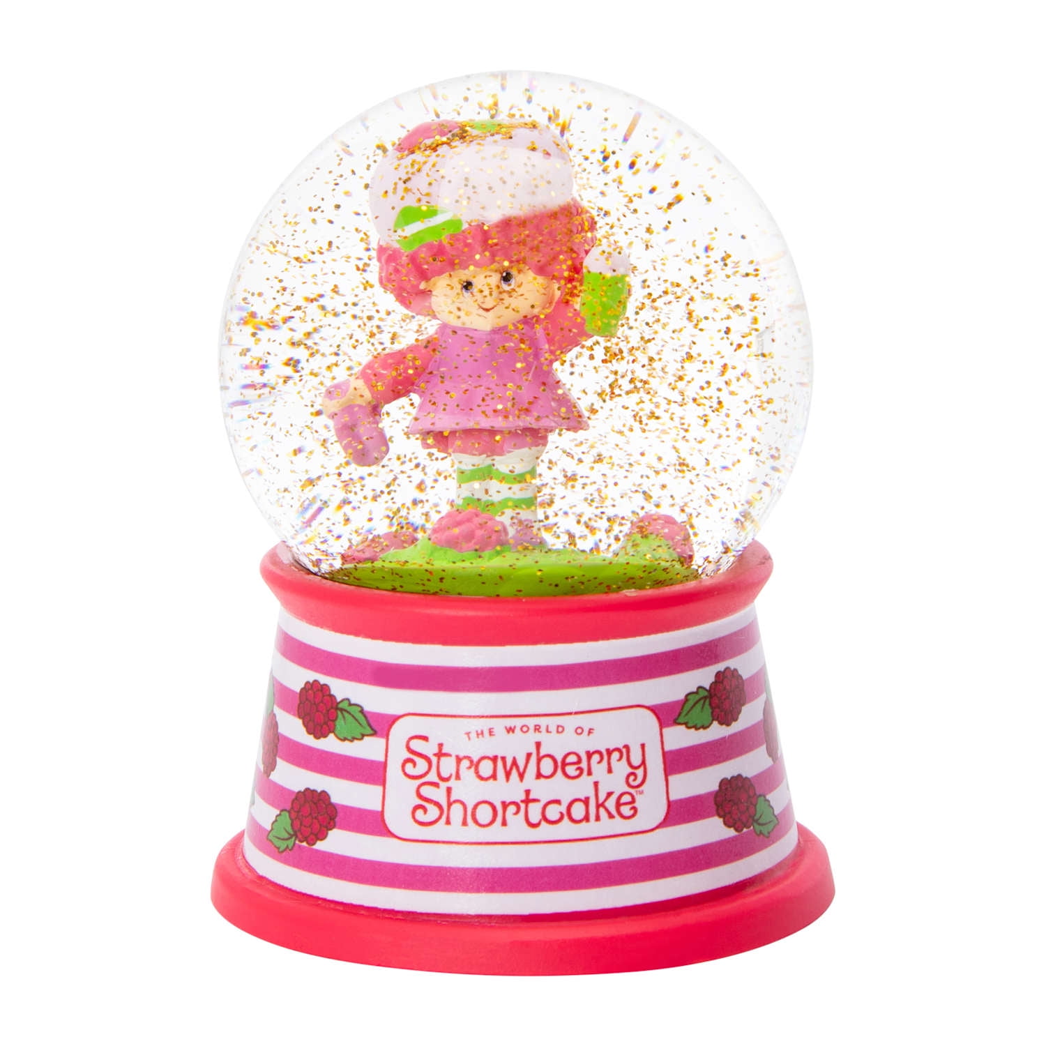 Strawberry Shortcake Raspberry Tart Mini Snow Globe - Walmart.com