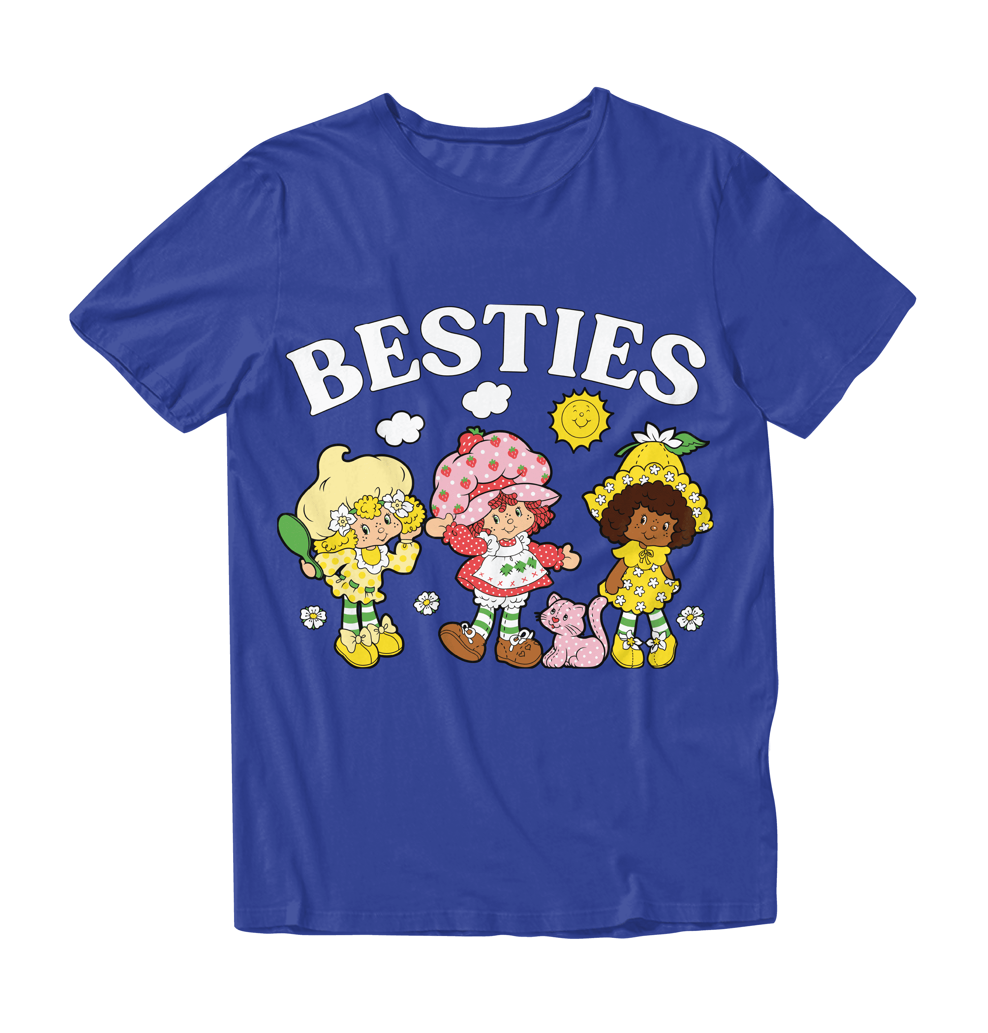 Strawberry Shortcake Strawberry Besties Adult Unisex Short Sleeve T ...