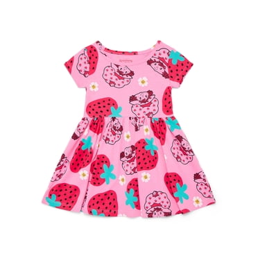 DHFJKG Girls Princess Flower Dress Prom Glitter Sequins Puff Short ...