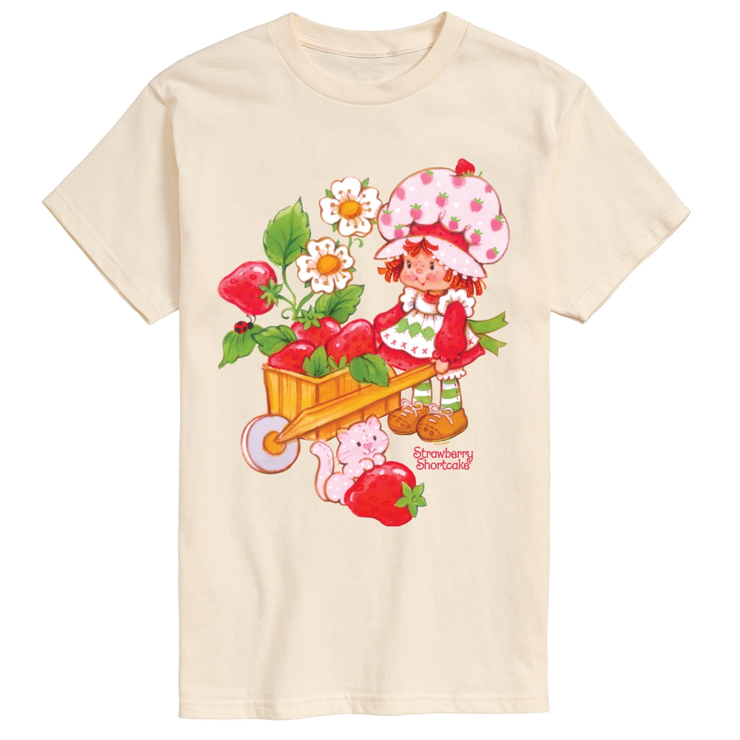 Strawberry Shortcake - Wheelbarrow And Custard - Men's Short Sleeve ...