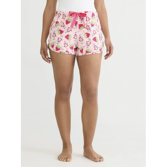 Strawberry Shortcake Women's Sleep Shorts, Sizes XS-3X - Walmart.com