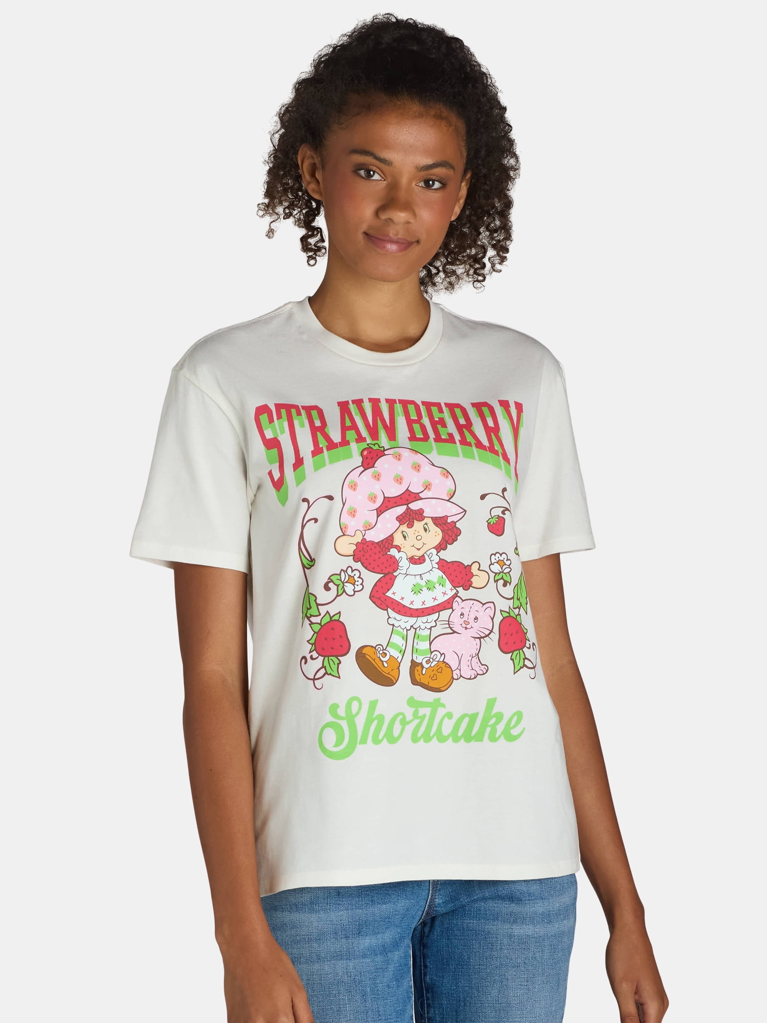 Strawberry Shortcake women's Graphic Tee - XXS-XXL Sizes - Walmart.com
