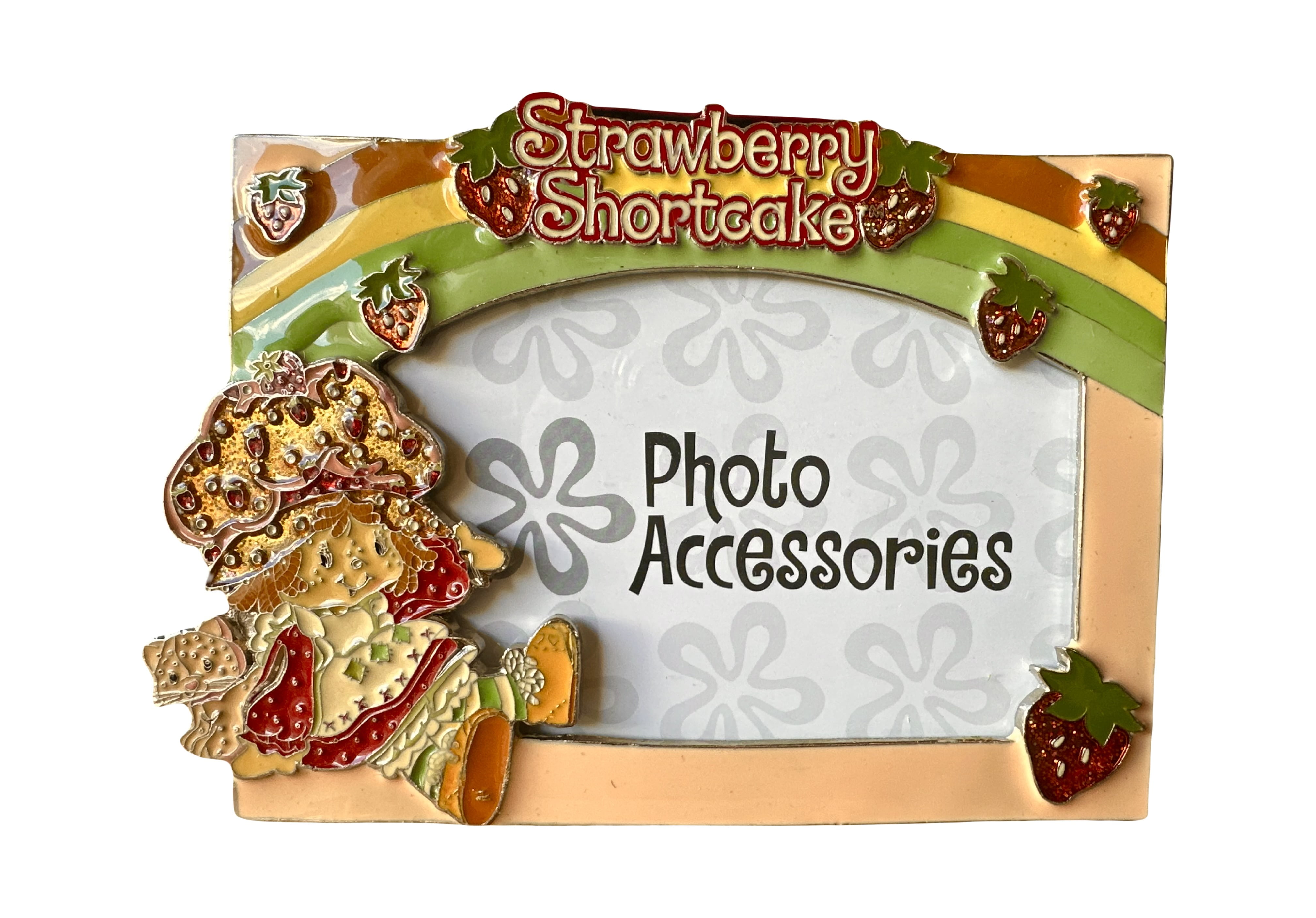 Strawberry Shortcake and Rainbow Enameled Picture Frame (4x6in ...