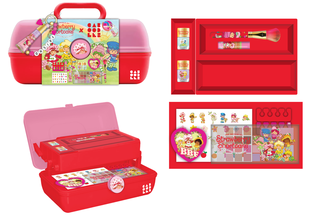 Strawberry Shortcake x Caboodles, Multi Piece Set, Ages 8+ - Walmart.com