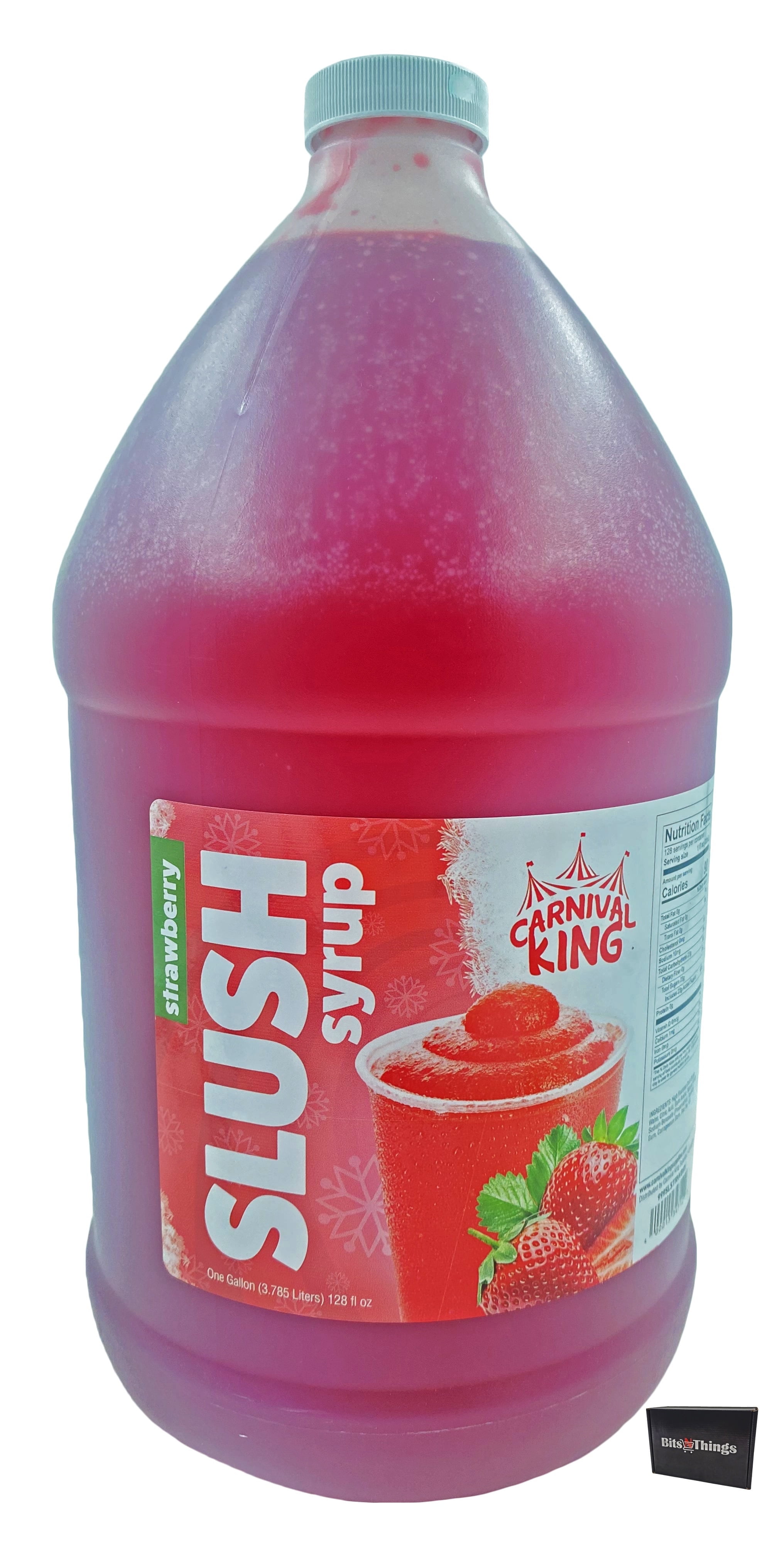 Slushy Flavoring Syrup Concentrate 1 Gallon (128 oz.) | Strawberry ...