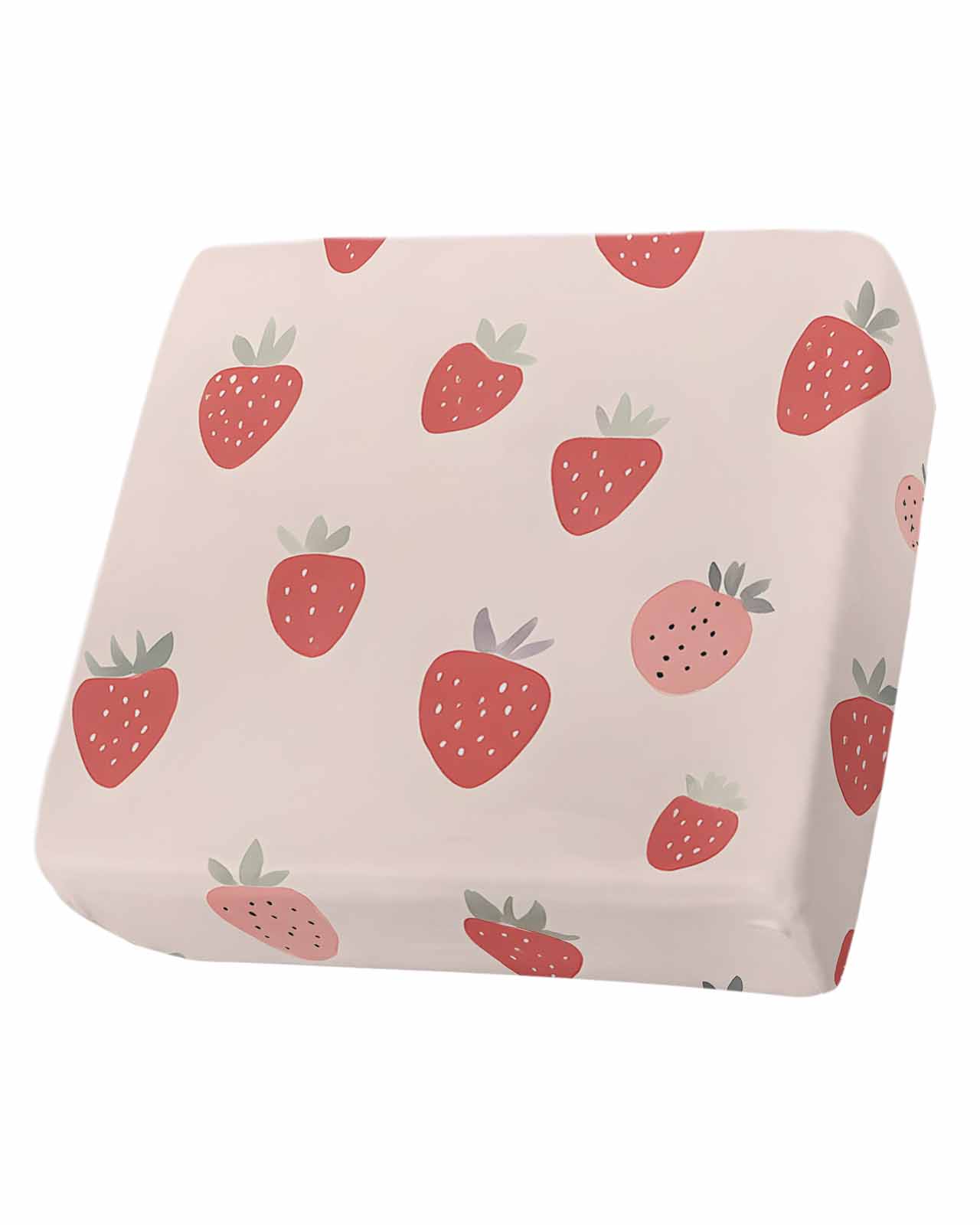 Strawberry Sofa Couch Cushion Covers Washable, Removable Stretchable ...