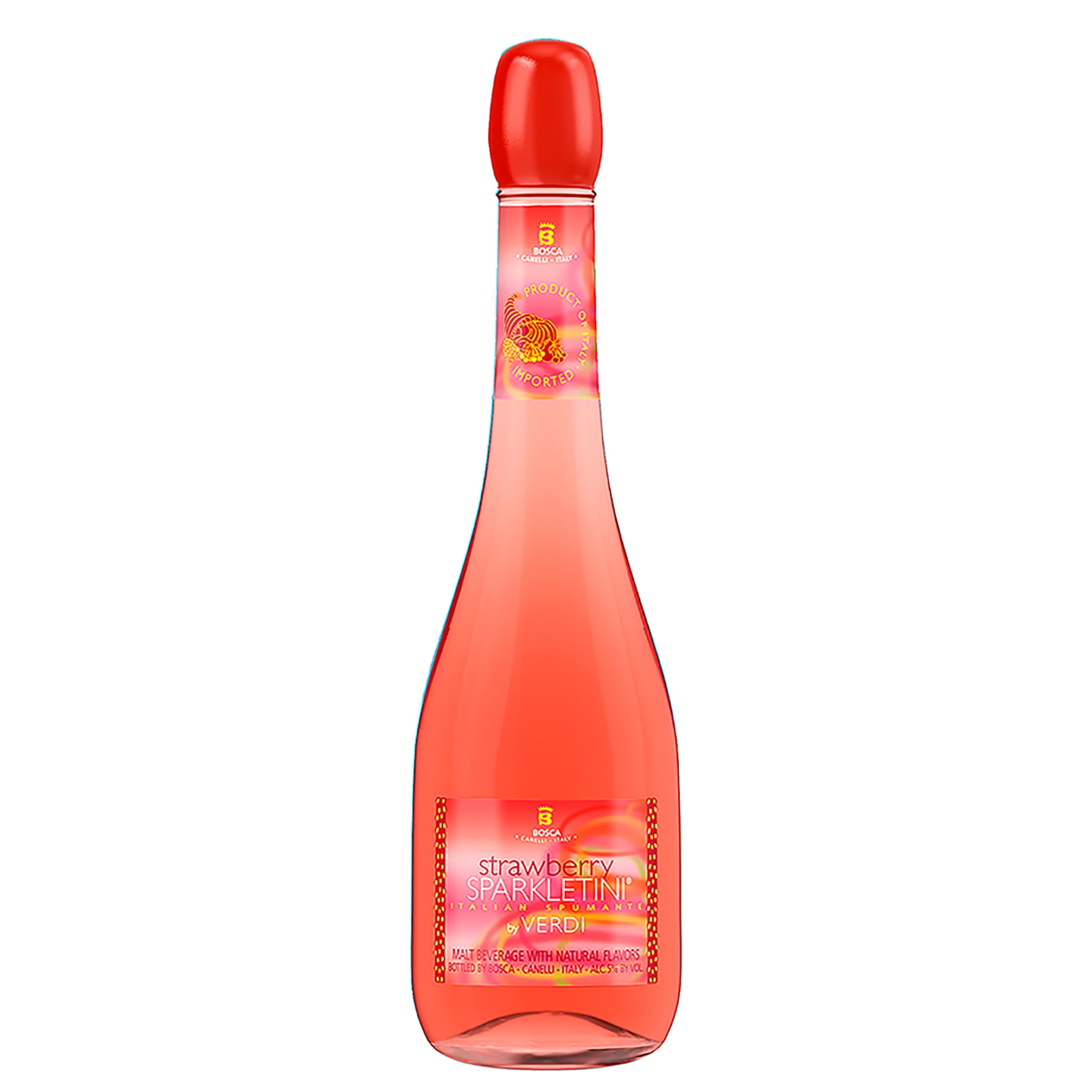 Strawberry Sparkletini by Verdi Italian Spumante, Sparkling Wine, Italy ...