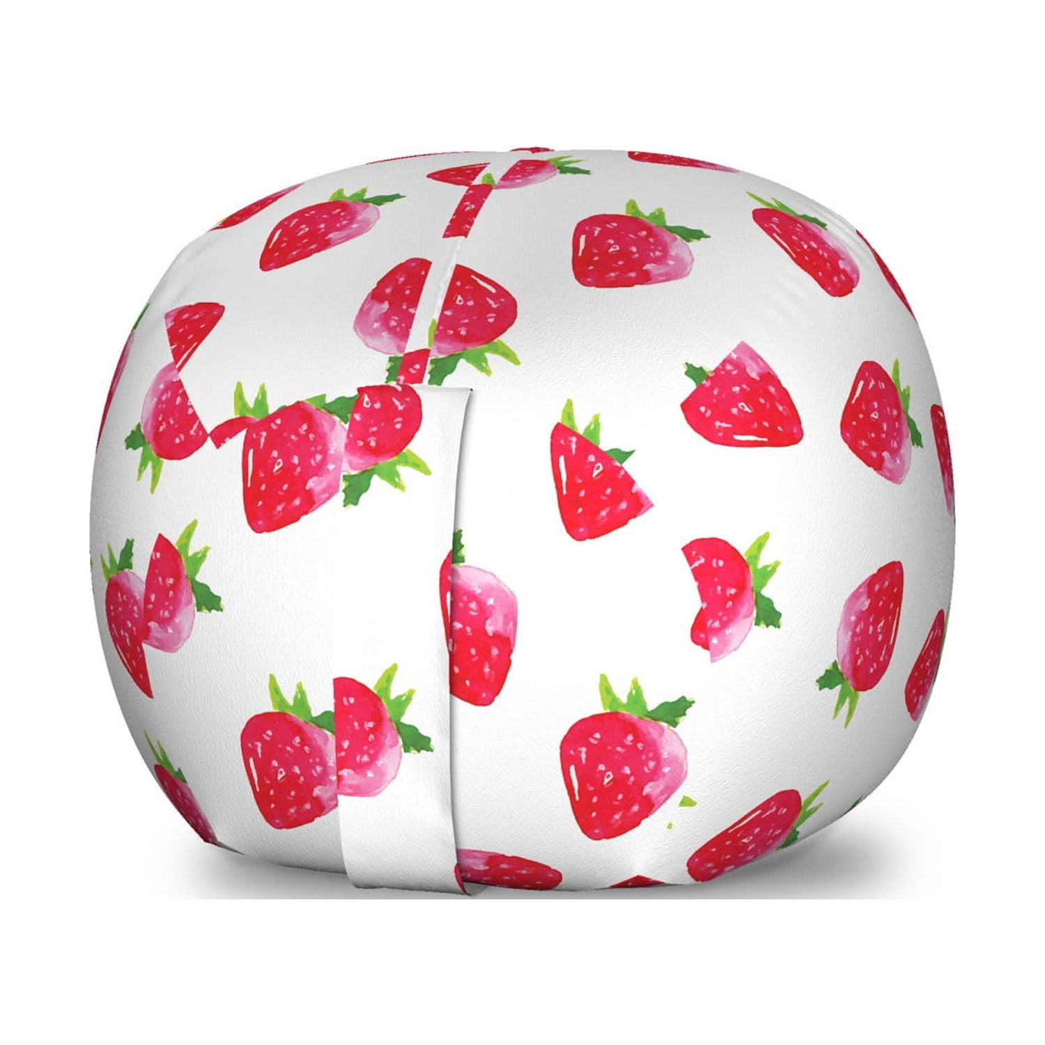 Strawberry Storage Toy Bag Chair, Hand-Painted Juicy Tasty Fruits ...