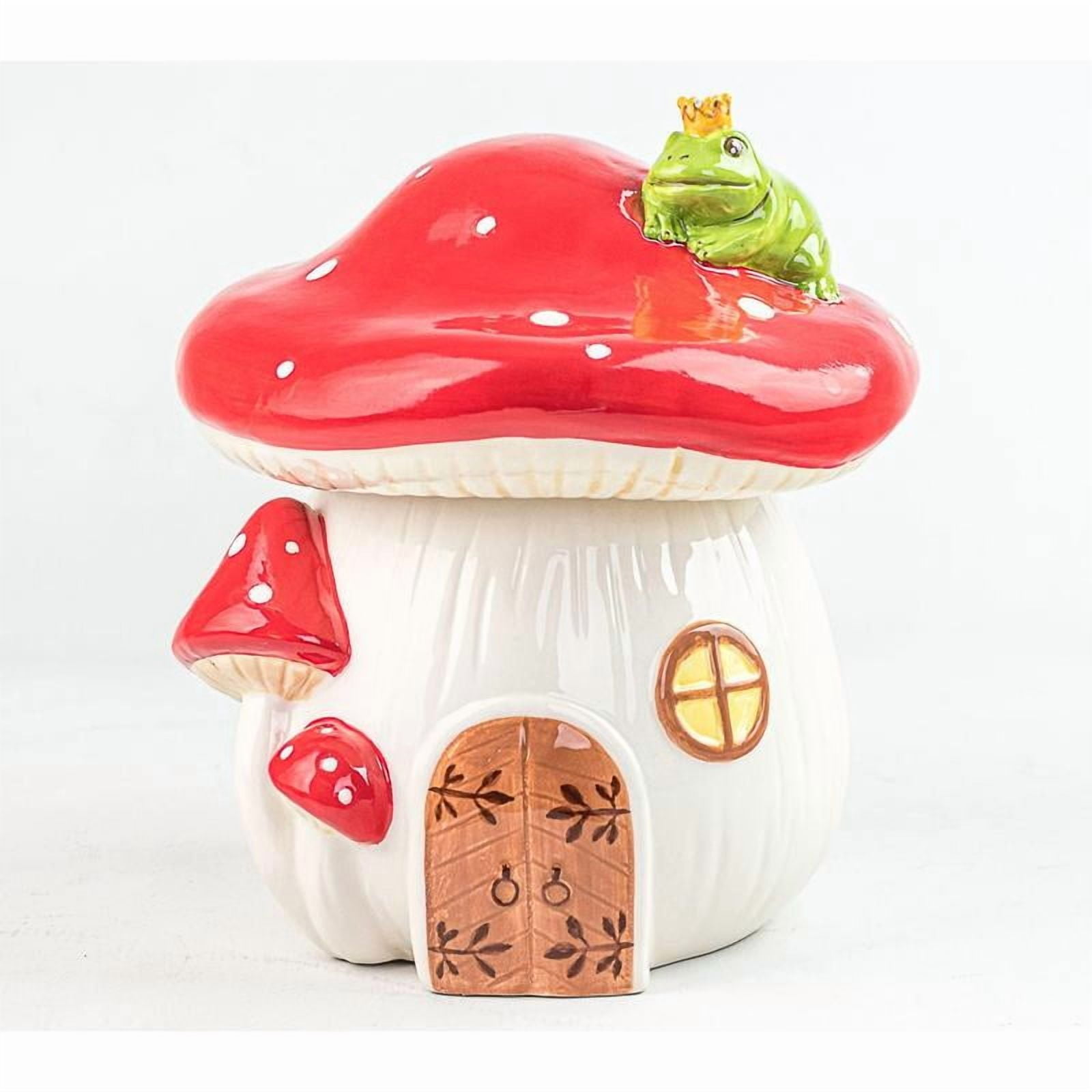 Strawberry Street Toadstool Mushroom House Canister - Walmart.com