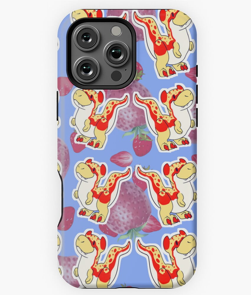 Strawberry Sweetie Strawbanditaur Dino Phone Case for iPhone 16 15 14 ...