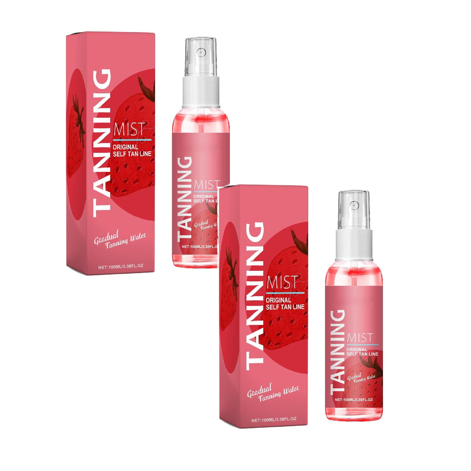 Strawberry Tanning Aid Spray Skin Tanning Mist Face Tanning Mist Summer ...