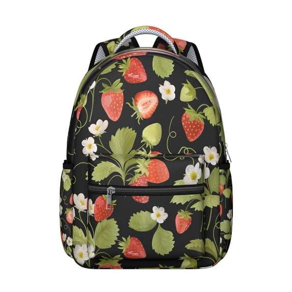 Strawberry Themed Backpack for School & Work - Stylish & Functional ...