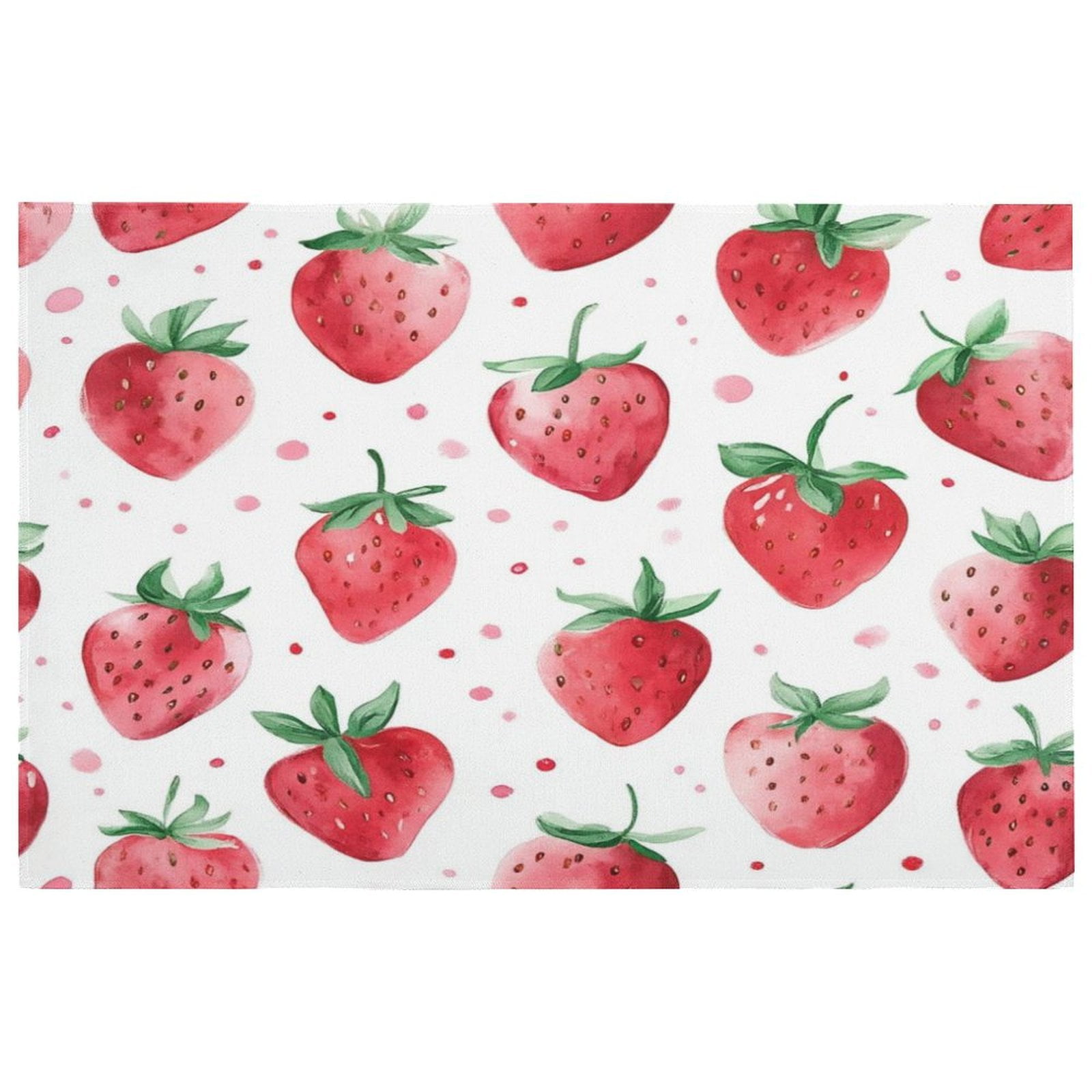 Strawberry Tree Adult Home Decor Bedroom Living Room Crystal Velvet ...