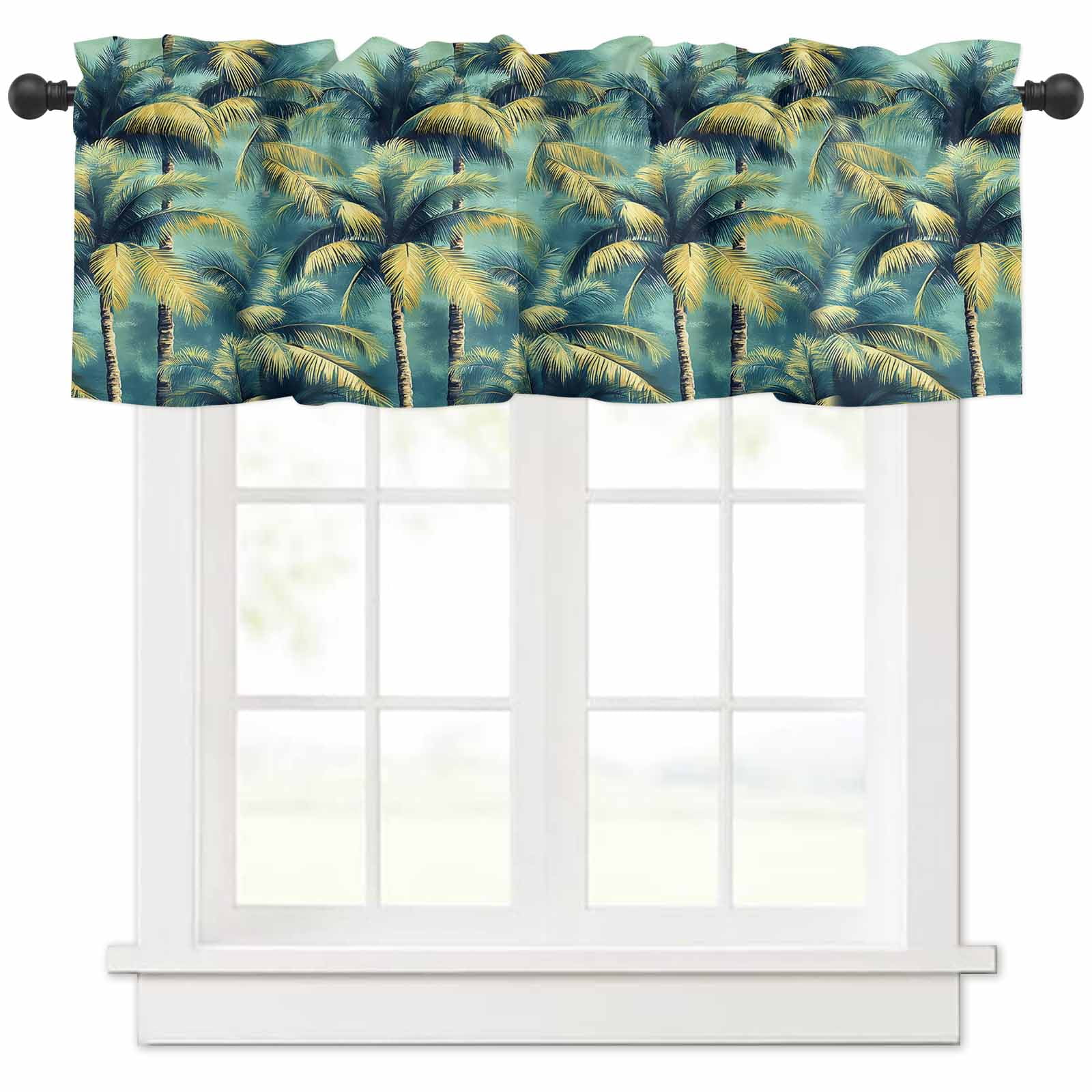 Strawberry Valances for Windows Farmhouse Kitchen Curtains Valances Rod ...