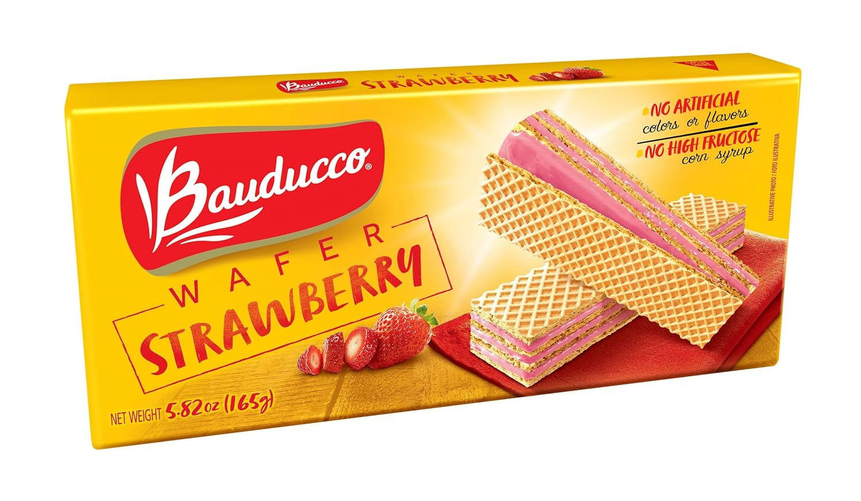 Strawberry Wafers - Crispy Wafer Cookies With 3 Delicious, Indulgent ...