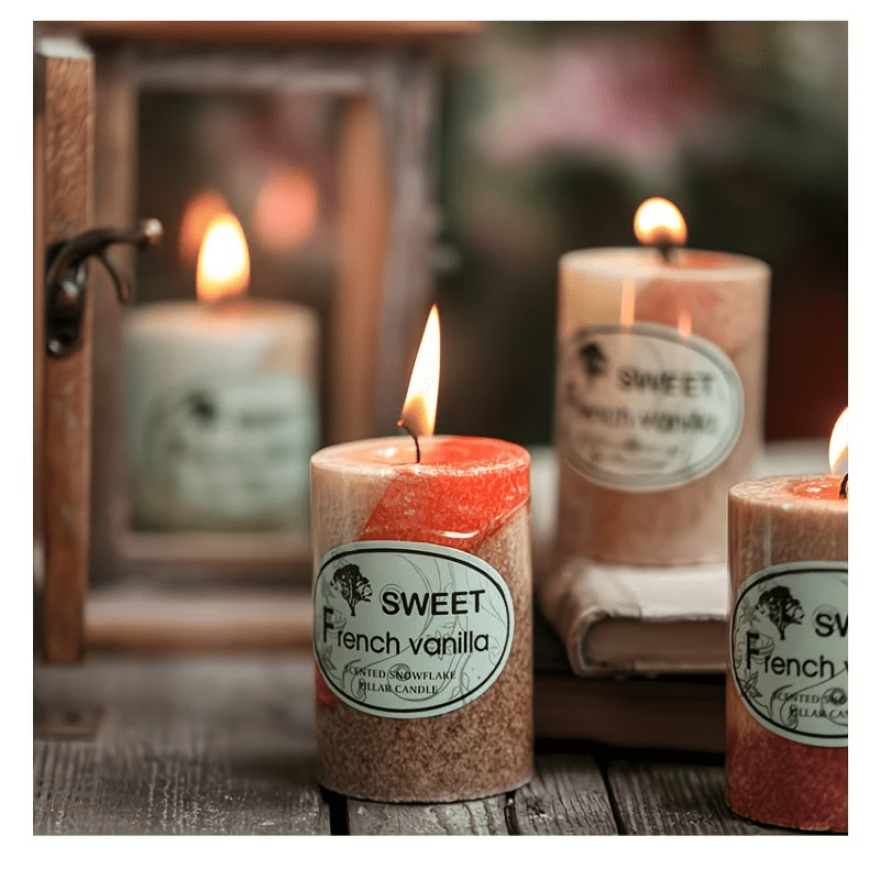 Strawberry and Kiwi Scented Candle Set of 2, Long-Lasting Fragrance ...