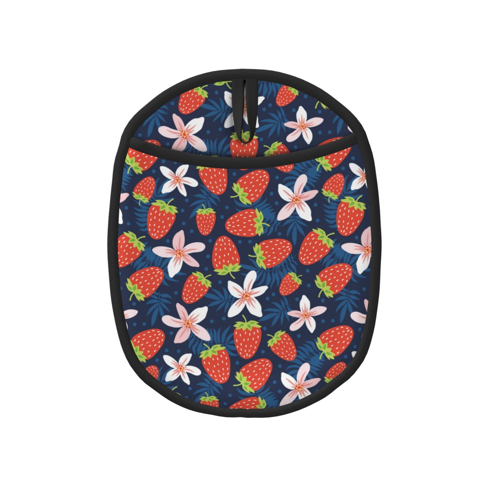 Strawberry flower A Pot Holders for Kitchen - Heat Resistant Oven Mitts ...