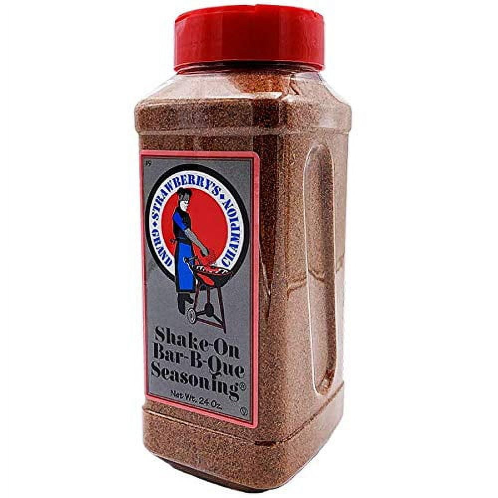 Strawberry's Grand Champion Shake-On SBF3 Bar-B-Que Seasoning (24 oz ...