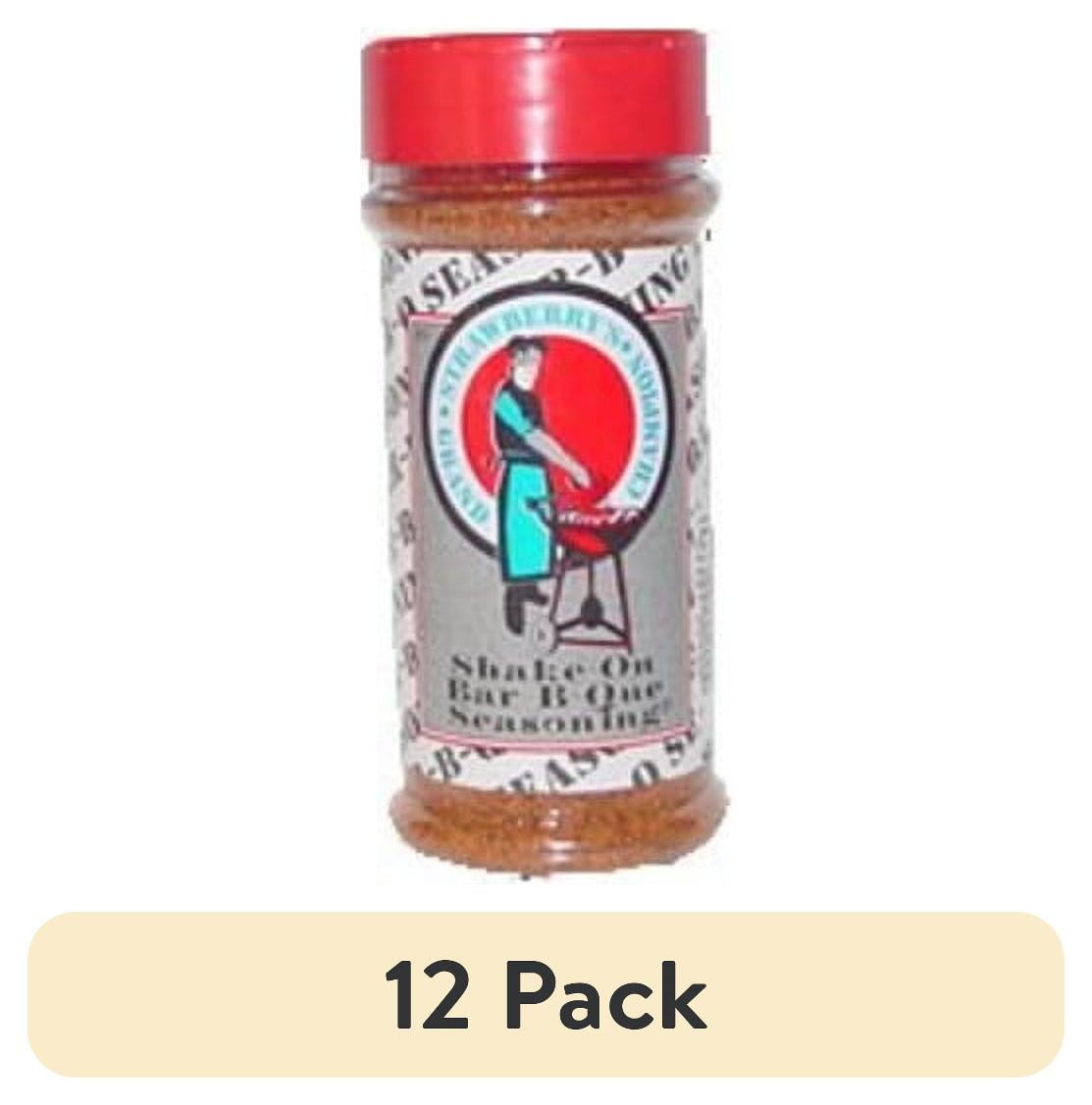 (12 pack) Strawberry's Shake-On Bar-B-Que Seasoning, 5 oz - Walmart.com