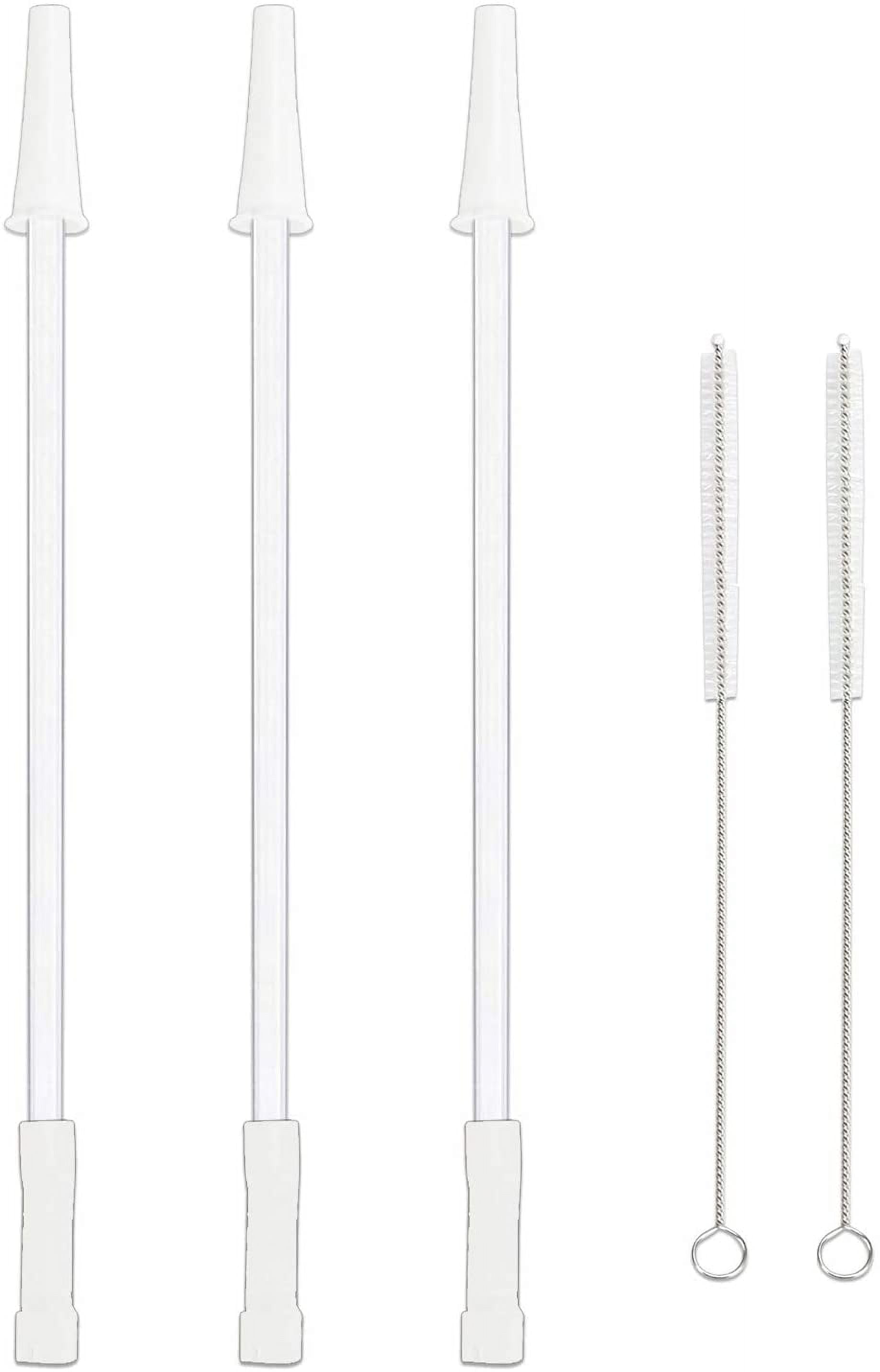 Straws Compatible Gallon Water Bottle BPA , Reusable Adjustable Straws ...