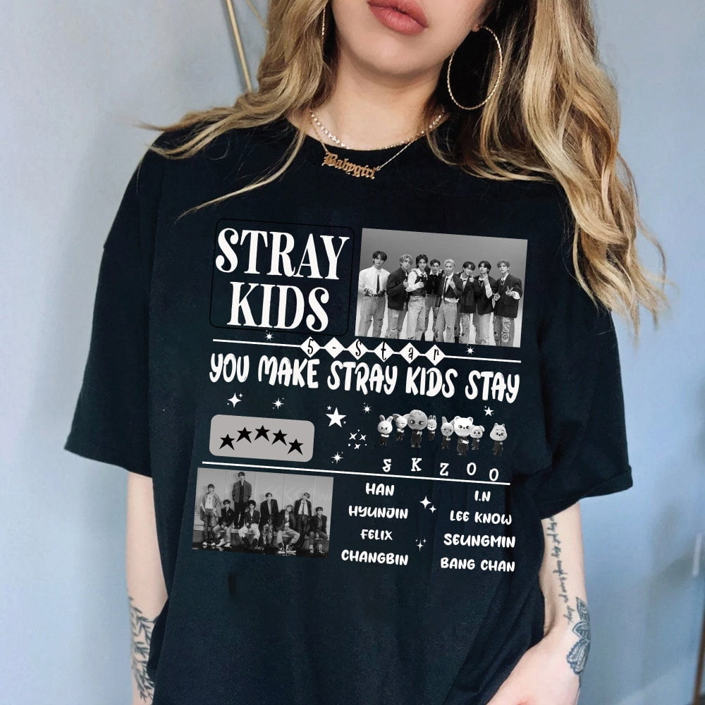 Stray ATE Album Shirt, Stray ATE Tracklist Shirt, Stray World Tour 2024 ...