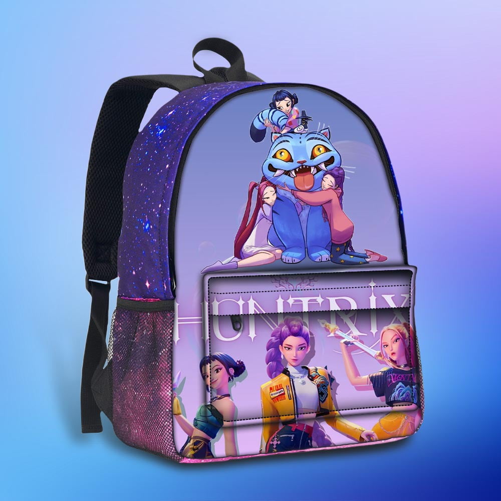 Stray Backpack Huntrix K-pop Merch Skz Schoolbag Casual Travel Laptop ...