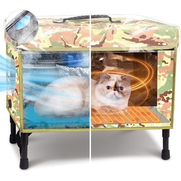 Clawsable Indestructible Heated Cat House for Outside Cats, Extremely ...