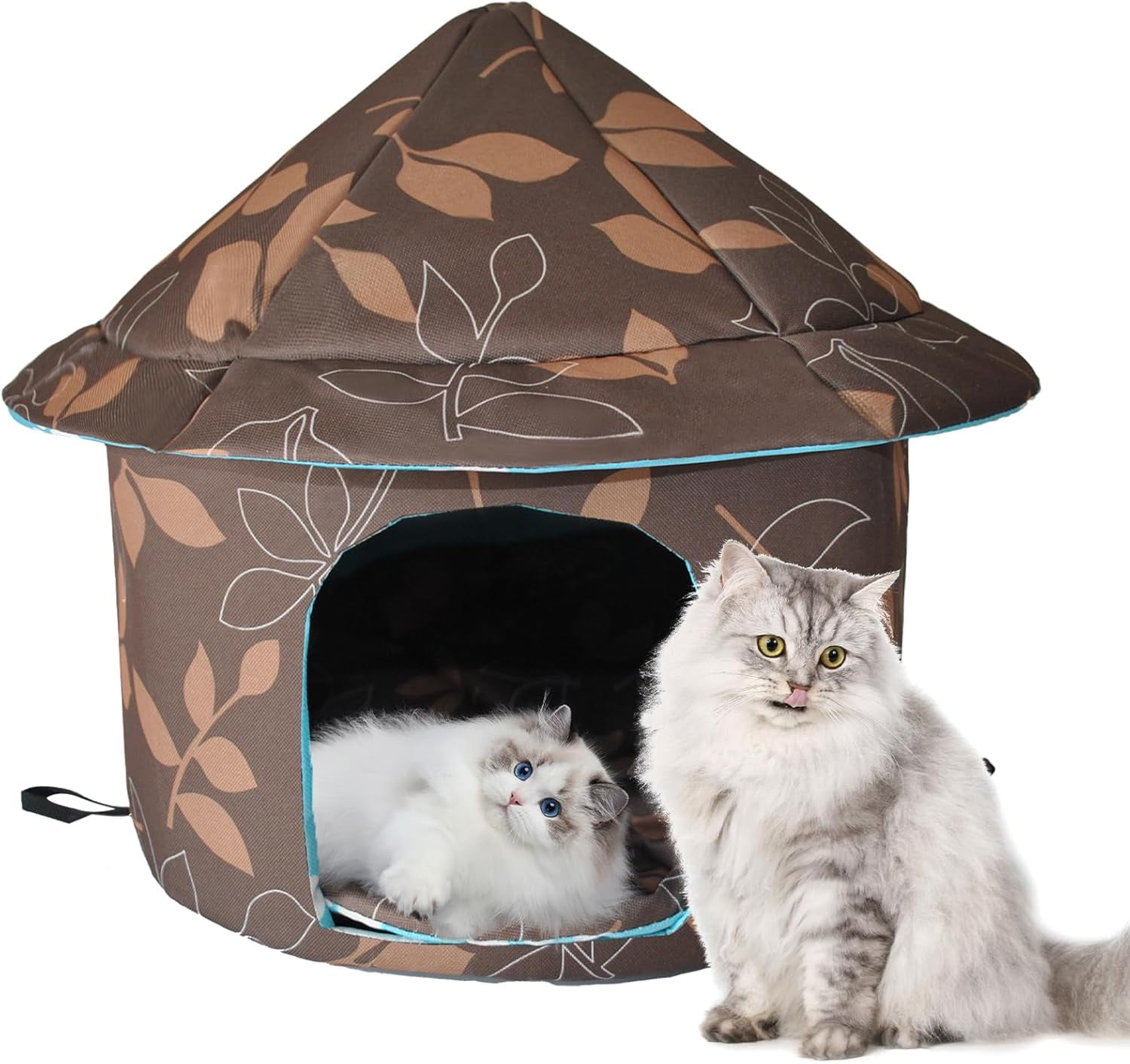 Stray Cats Shelter - Weatherproof Foldable Cat House, Insulated ...