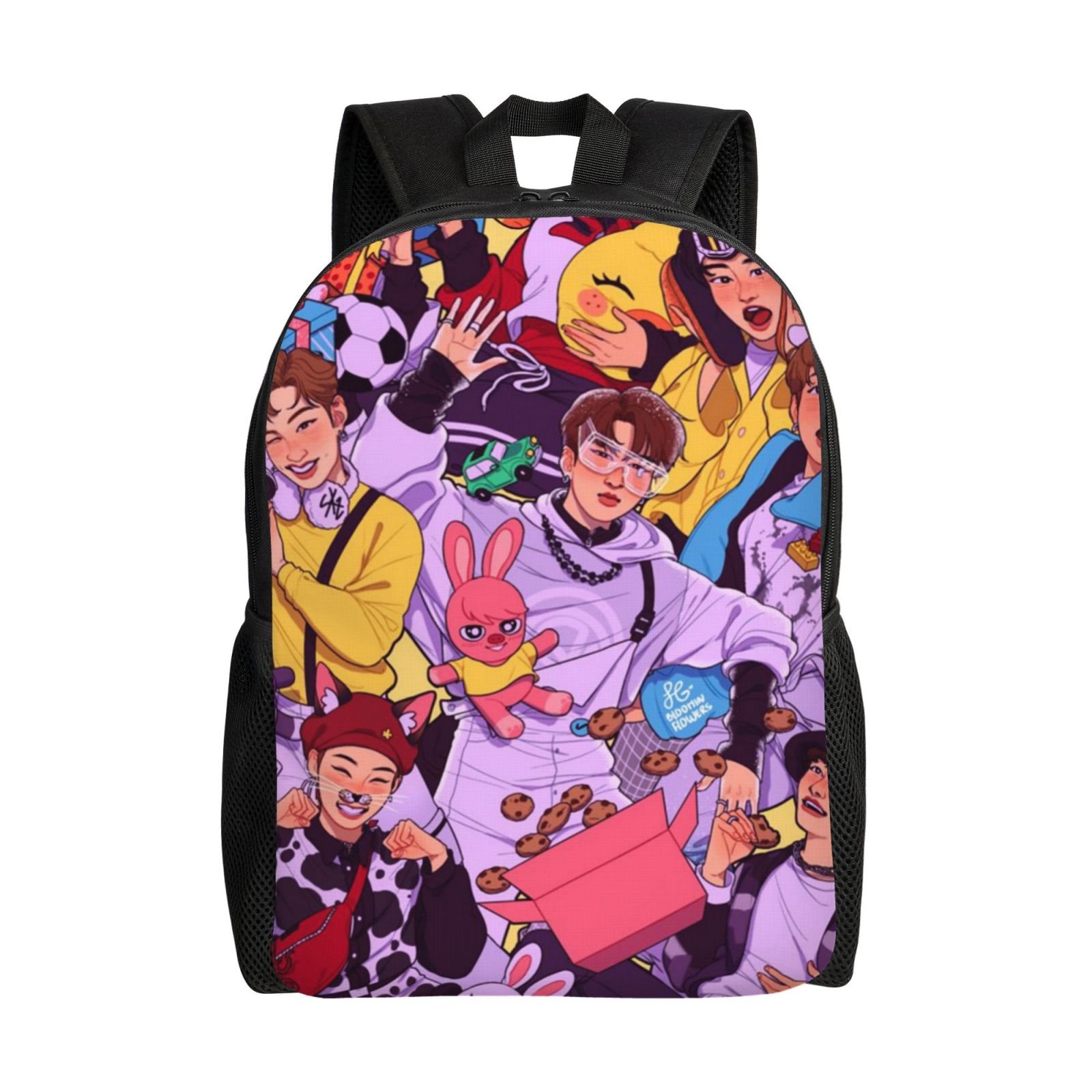 Stray Ki-Ds Casual Daypack Rucksack Trendy Printed Backpack Knapsack ...