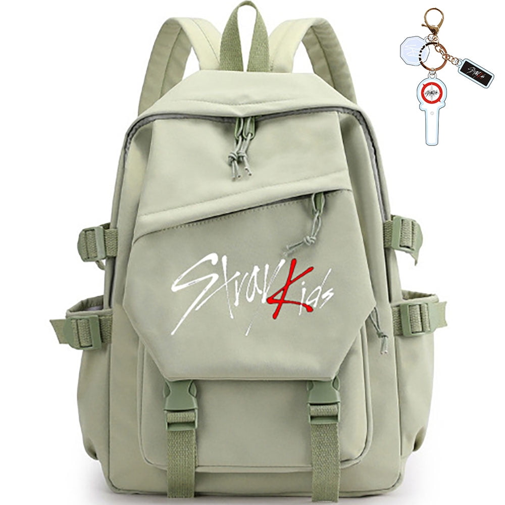 Stray Ki-ds Backpacks Fashion Kpop Skz Travel Backpack Laptop Bag ...