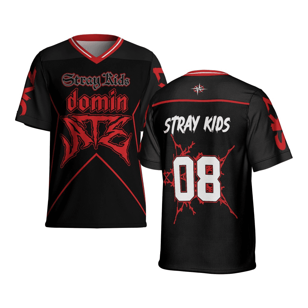 Stray Kids 2025 DominATE World Tour Official Merch! Unisex Football ...
