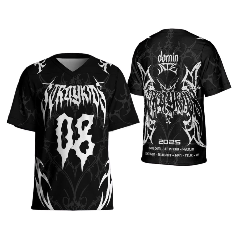 Stray Kids 2025 Dominate World Tour Exclusive Jersey! SKZ Unisex ...