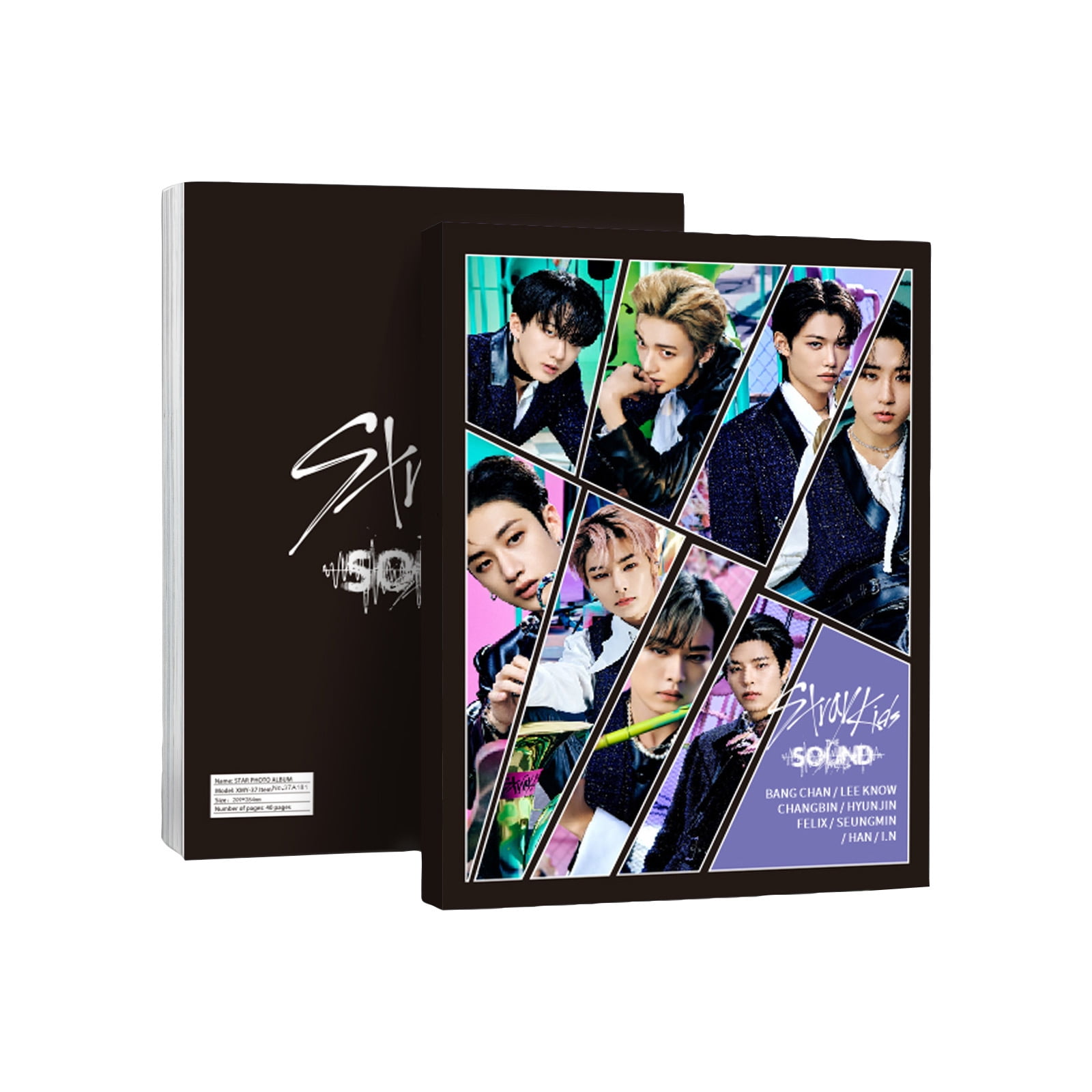 Stray Kids 40 Sheets Photobook STRAY KIDS - The Sound Star Photocards ...
