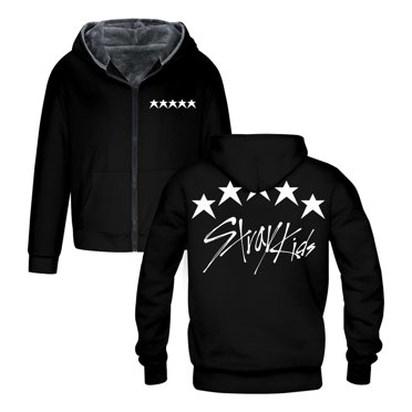 MUTOJIYO Women's Cute Crop Hoodie Y2K Zip Up, Stray Kids Merch MANIAC ...