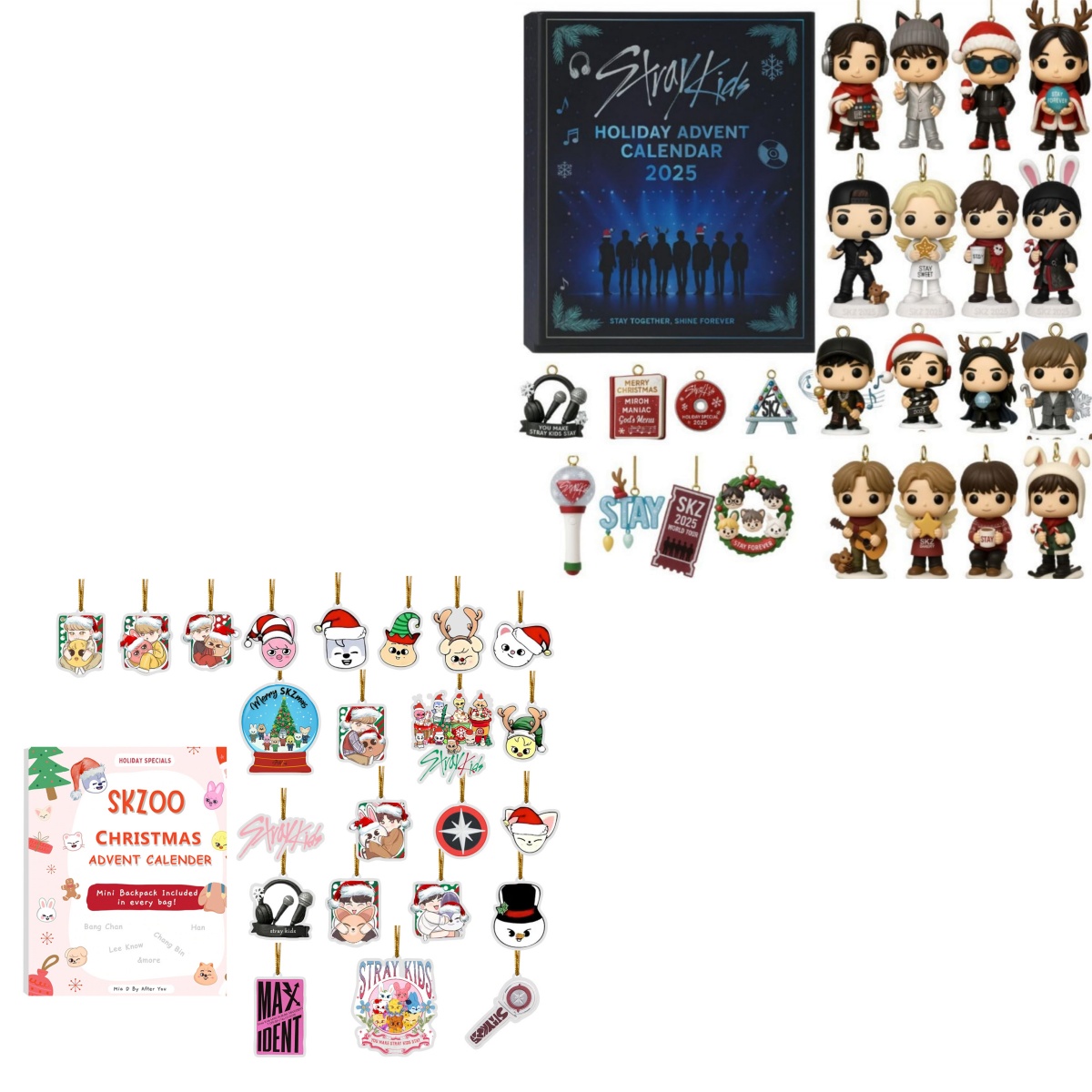 Stray Kids Advent Calendar 2025,24 Days Countdown Calendar with Kpop ...