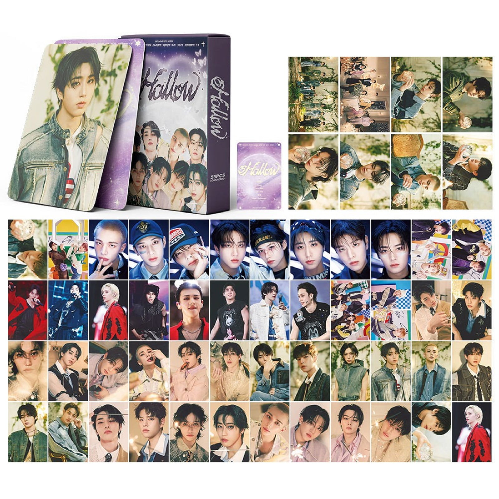Stray Kids Album Photocards 55 PCS KPOP Giant Photo Card Set Stray Kids ...