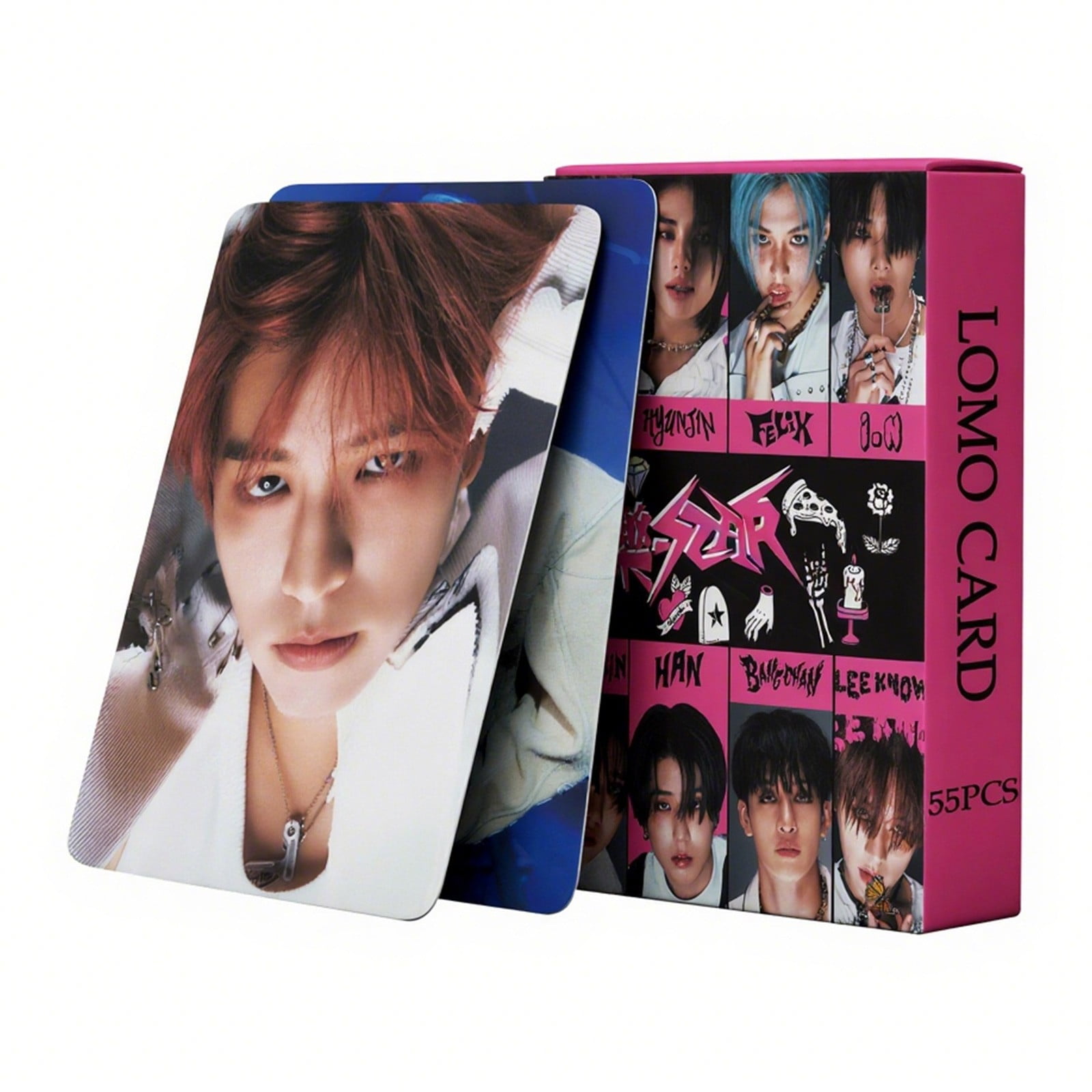 Stray Kids Album Photocards 55 PCS KPOP Giant Photo Card Set Stray Kids ...