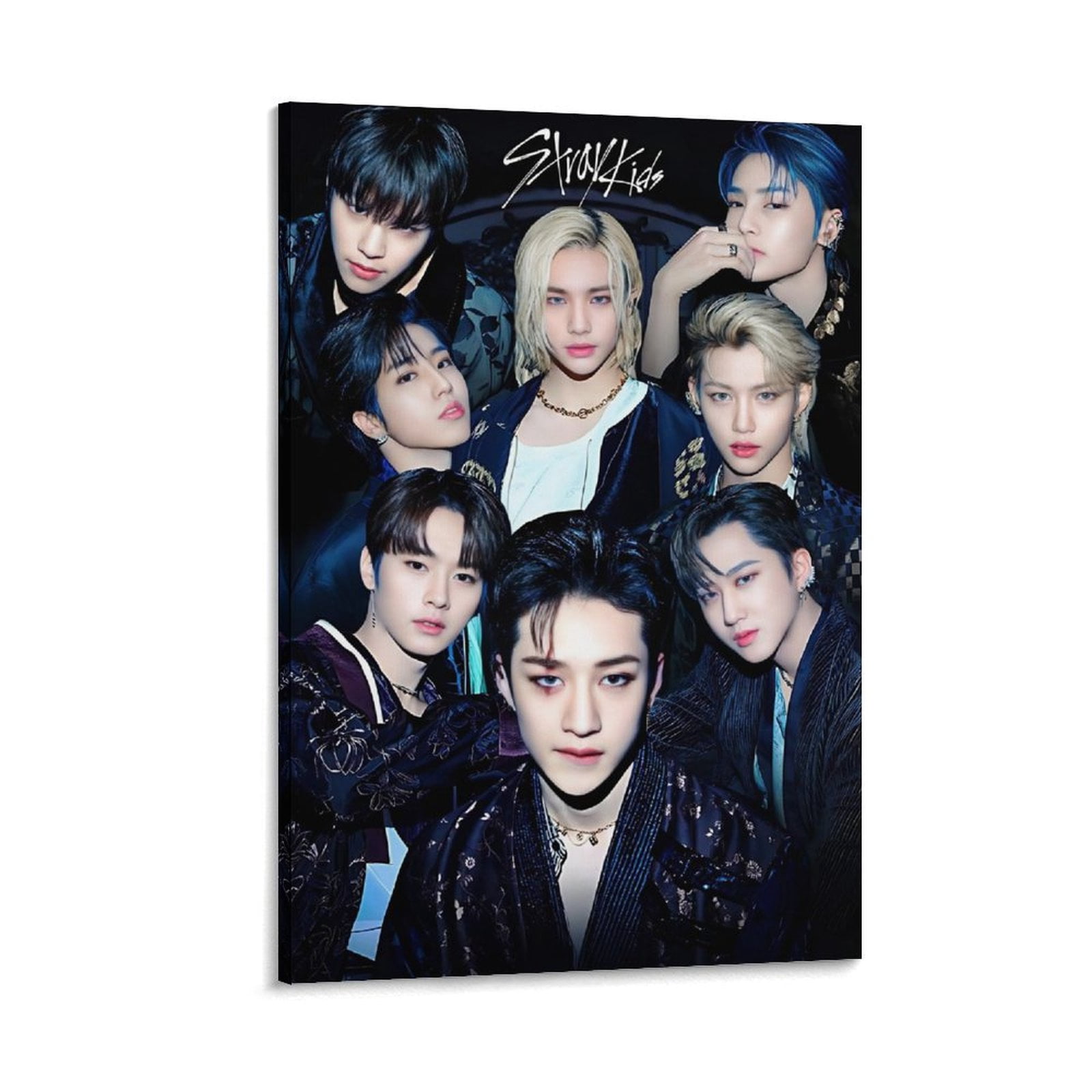 Stray Kids Art Popular Boys' Troupe Poster Posters Art Print Wall Photo ...