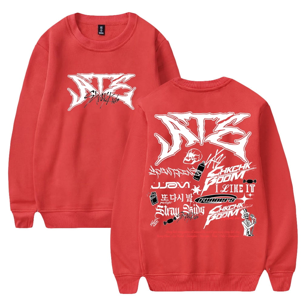 Stray Kids Ate Sweatshirt Dominate World Tour 2024 Long Sleeve ...