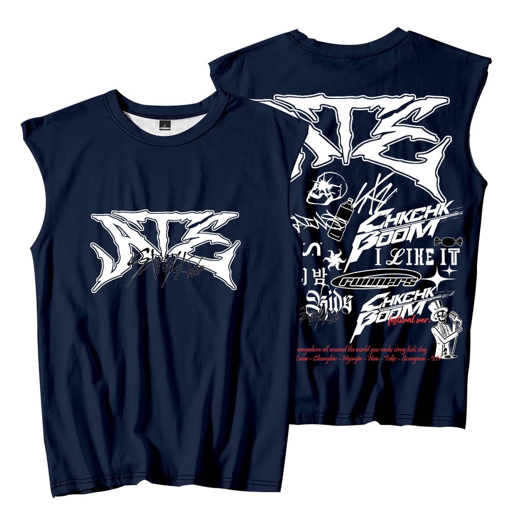 Stray Kids Ate Tracklist Sleeveless T-Shirts SKZ Dominate World Tour ...