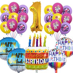 Dreamy Frozen Multi-color Party Decoration Kits, Balloon Decoration Kit ...