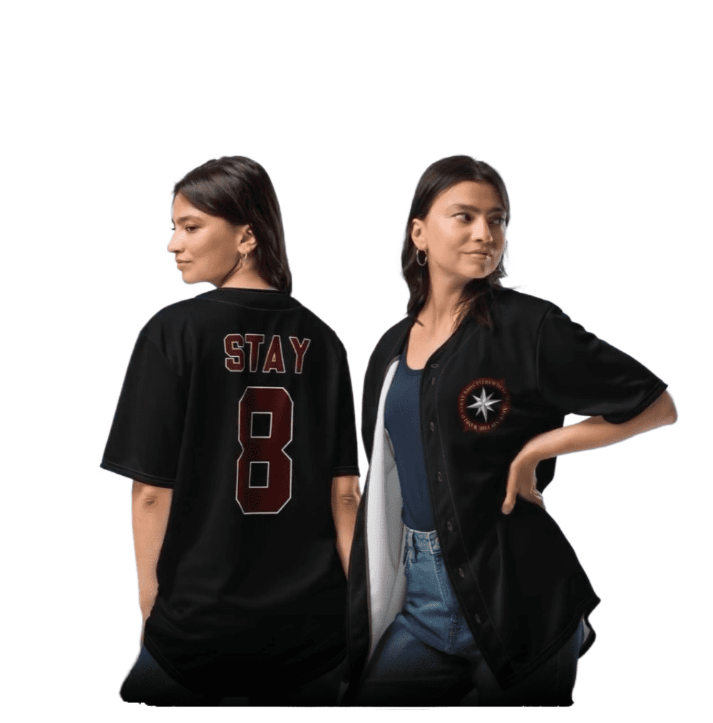 Stray Kids Baseball Jersey SKZ Jersey T-Shirt Merch Men Short Sleeve ...