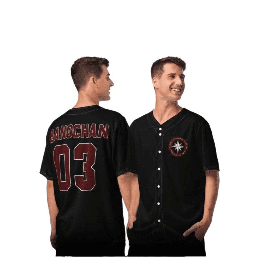 Stray Kids Baseball Jersey SKZ Jersey T-Shirt Merch Men Short Sleeve ...