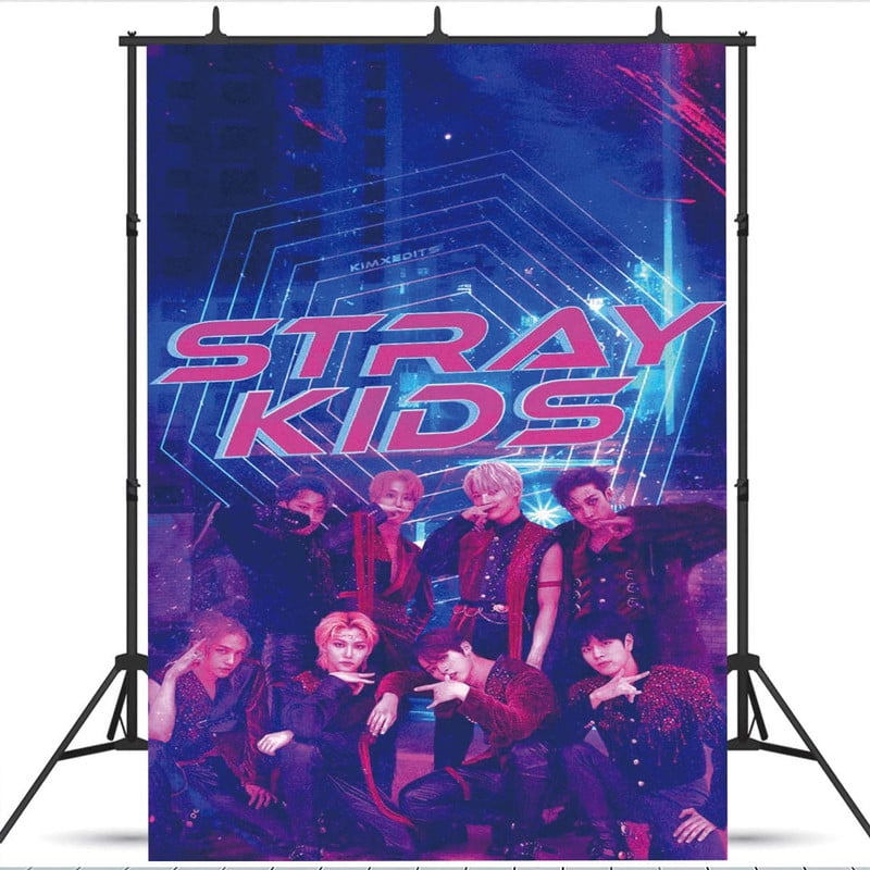Stray Kids Birthday Party Supplies Banner Backdrop Background Taspestry ...