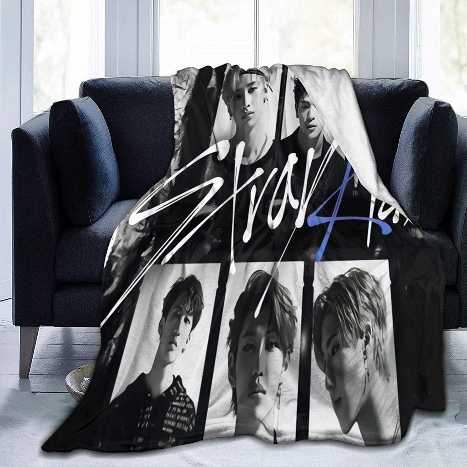 Stray Kids Blanket Stray Kids Soft and Comfortable Warm Throw Blanket ...