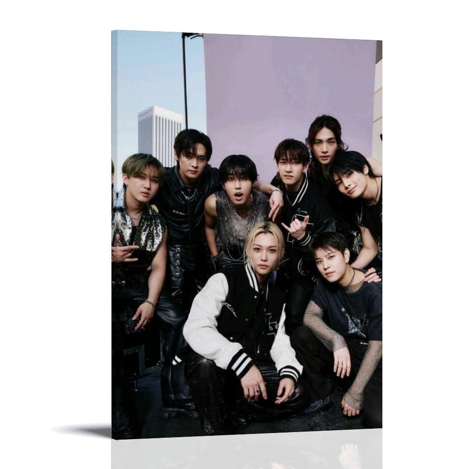 Stray Kids Boys Group (3) Painting Vintage Poster Picture Print Wall ...