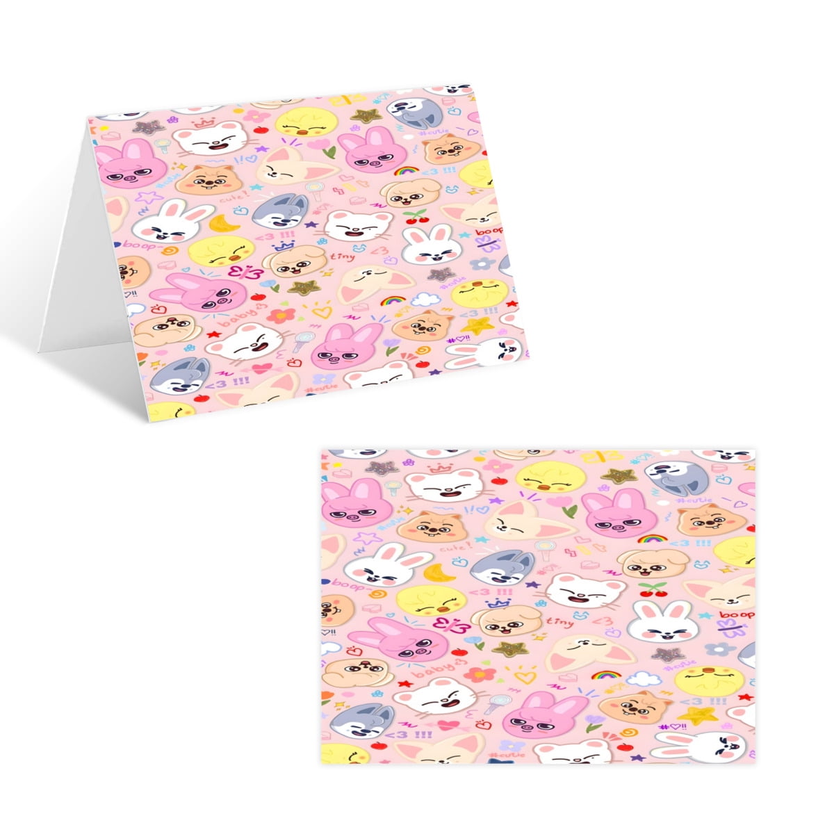 Stray Kids Cards and Envelopes Greeting Cards with Envelopes Blank Note ...