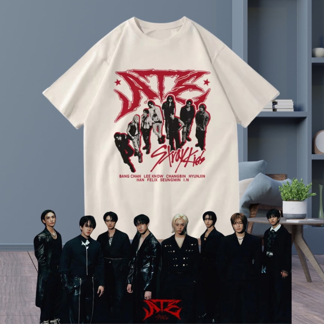 Stray ! Kids DOMINATE Tour 2025 T-Shirt Kpop Concert Merch SKZ Fan ...